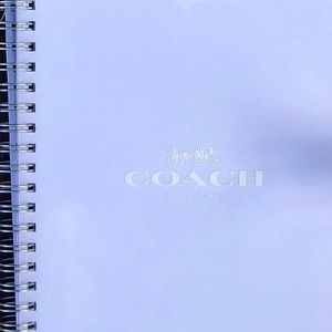 Coach | Office | Coach Notebook In Signature Coated Canvas Nwt | Poshmark